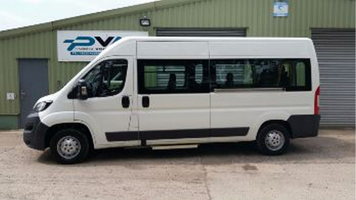 Used peugeot boxer 17 seat minibus wheelchair accessible vehicle minibus
